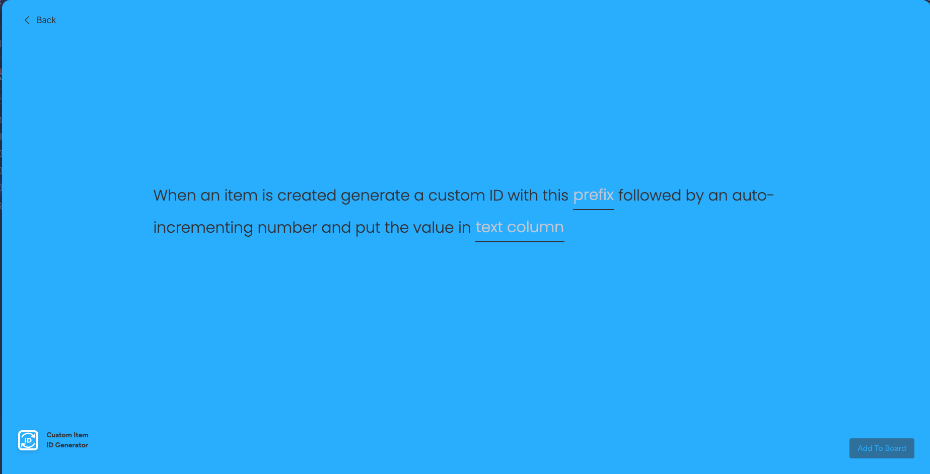 Custom Item Id Generator Boost Add Ons 0382
